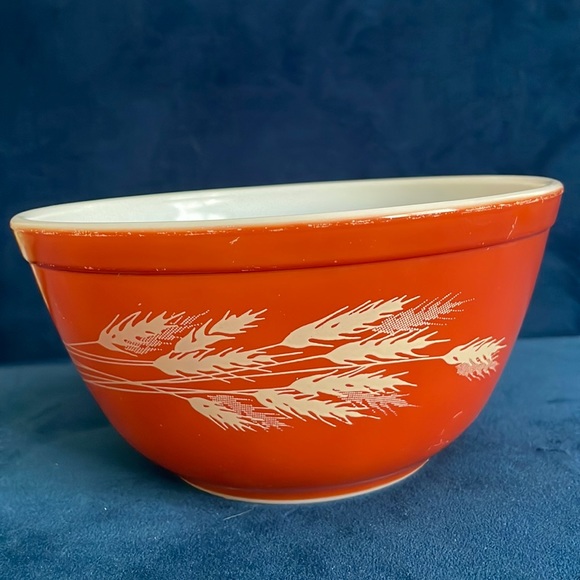 Pyrex | Kitchen | Vintage Pyrex Autumn Harvest Wheat Bowl 42 | Poshmark